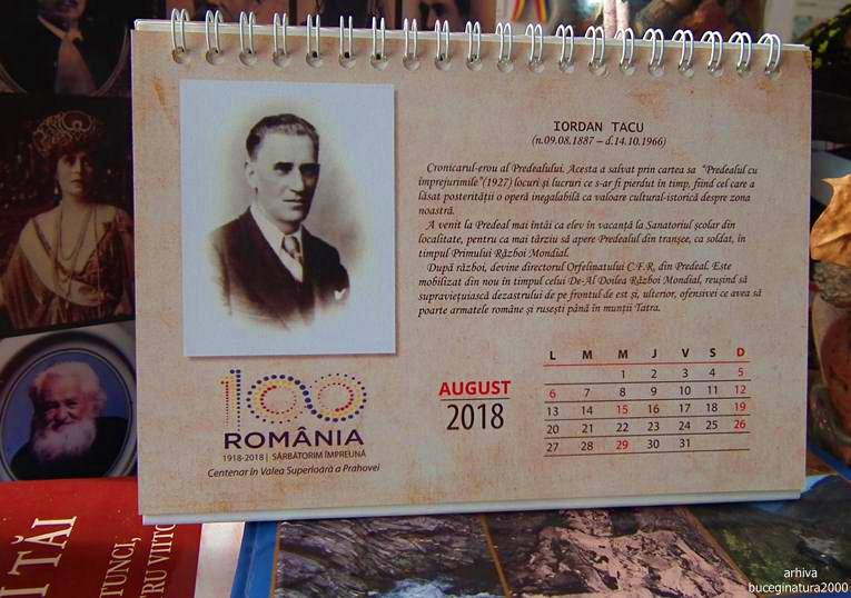 Lansarea Calendarului de Colectie: „Centenar in Valea Superioara a ...